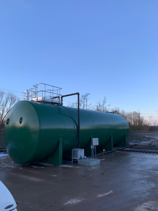 Leachate Tank Installation Works, Lincolnshire, England – Landfill Projects
